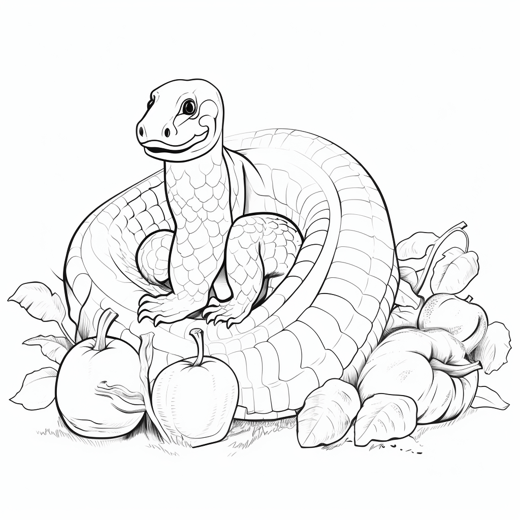 Python Isst Banane Happycoloring