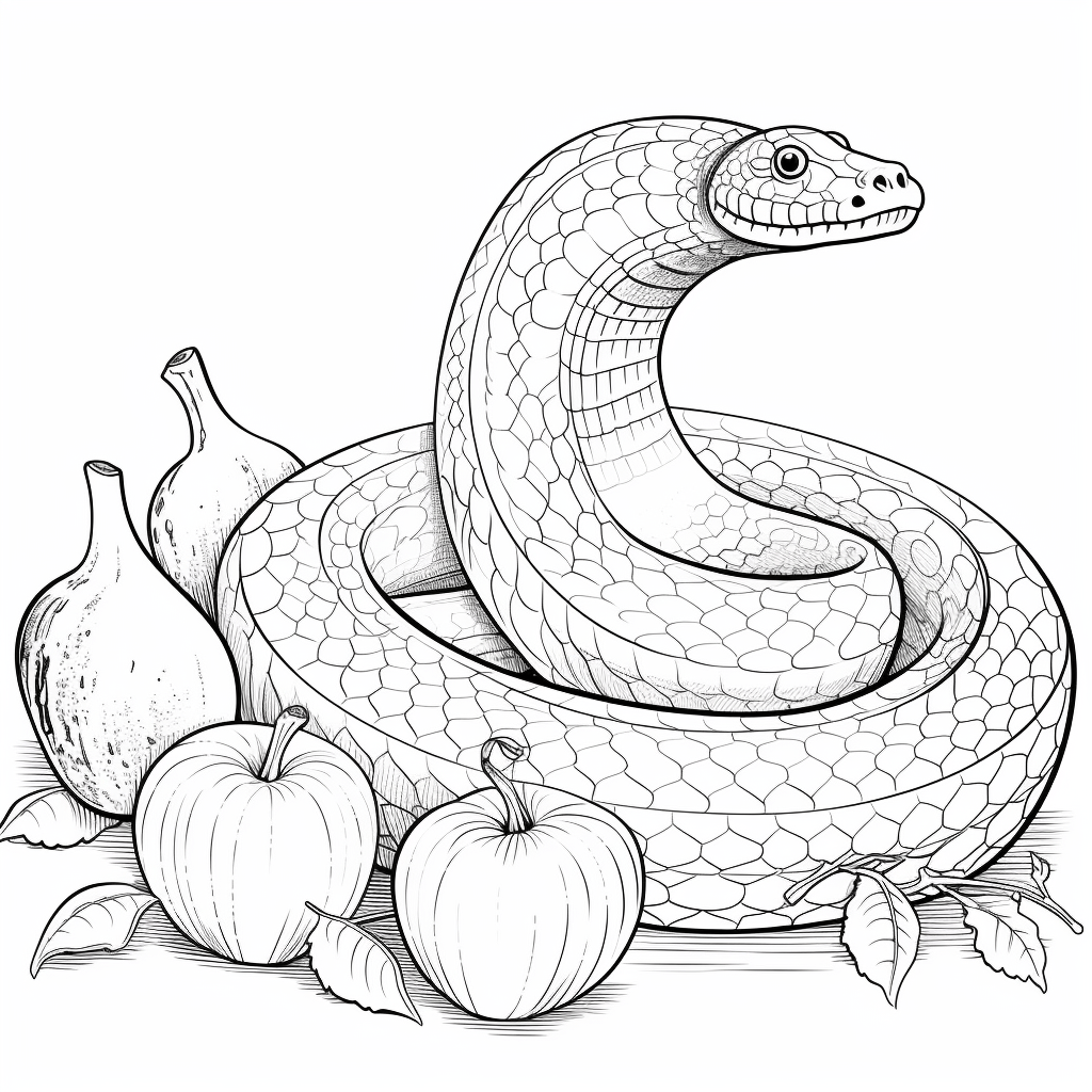 Python Mag Banane Happycoloring